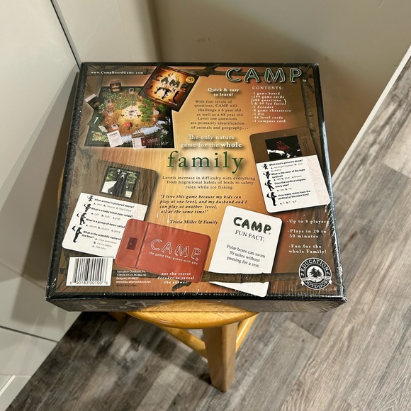 Education Outdoors | Games | Camp Board Game | Poshmark